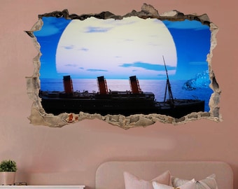 Titanic Wall Decal - Etsy