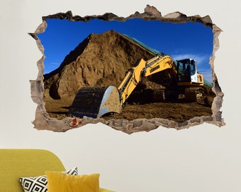 Mining Wall Decal - Etsy