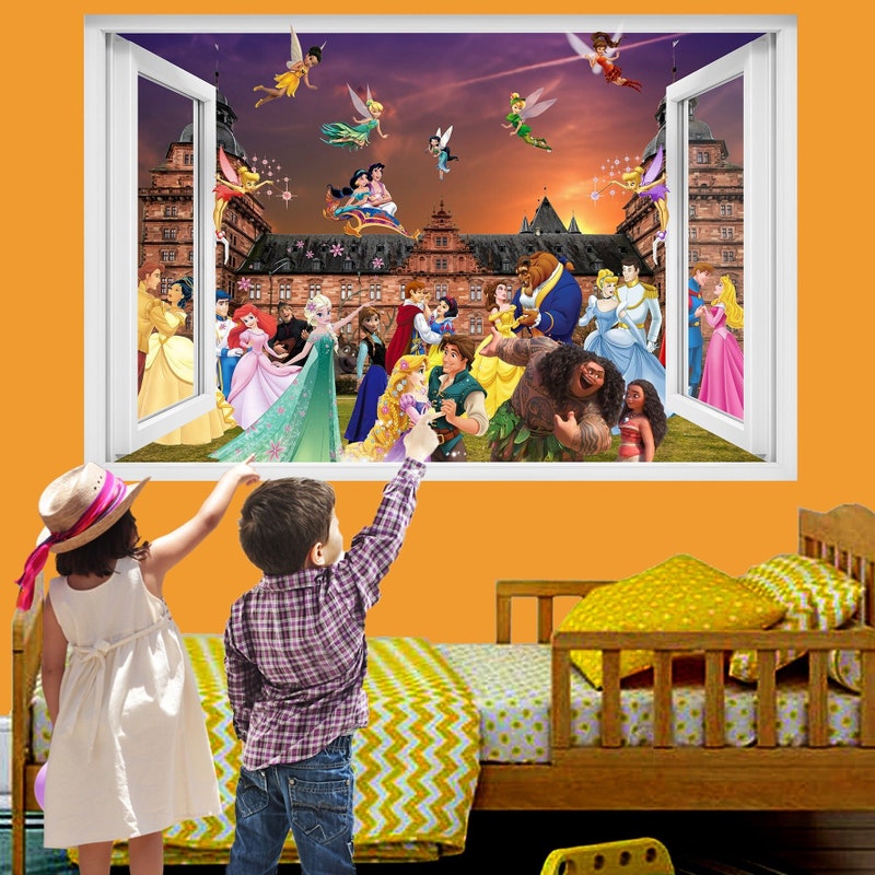 Princess Decal - Etsy