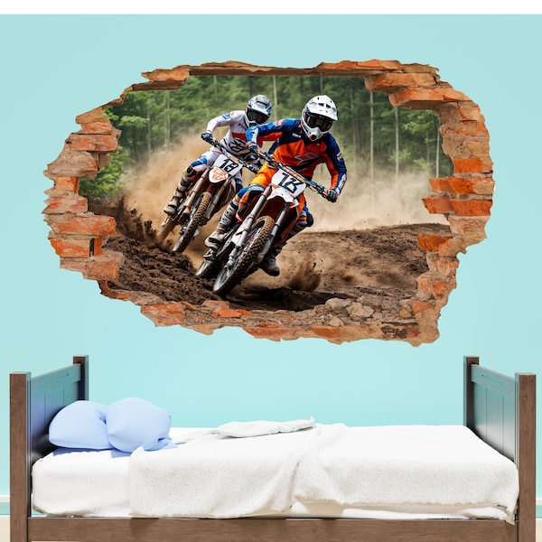Motocross Decals - Etsy