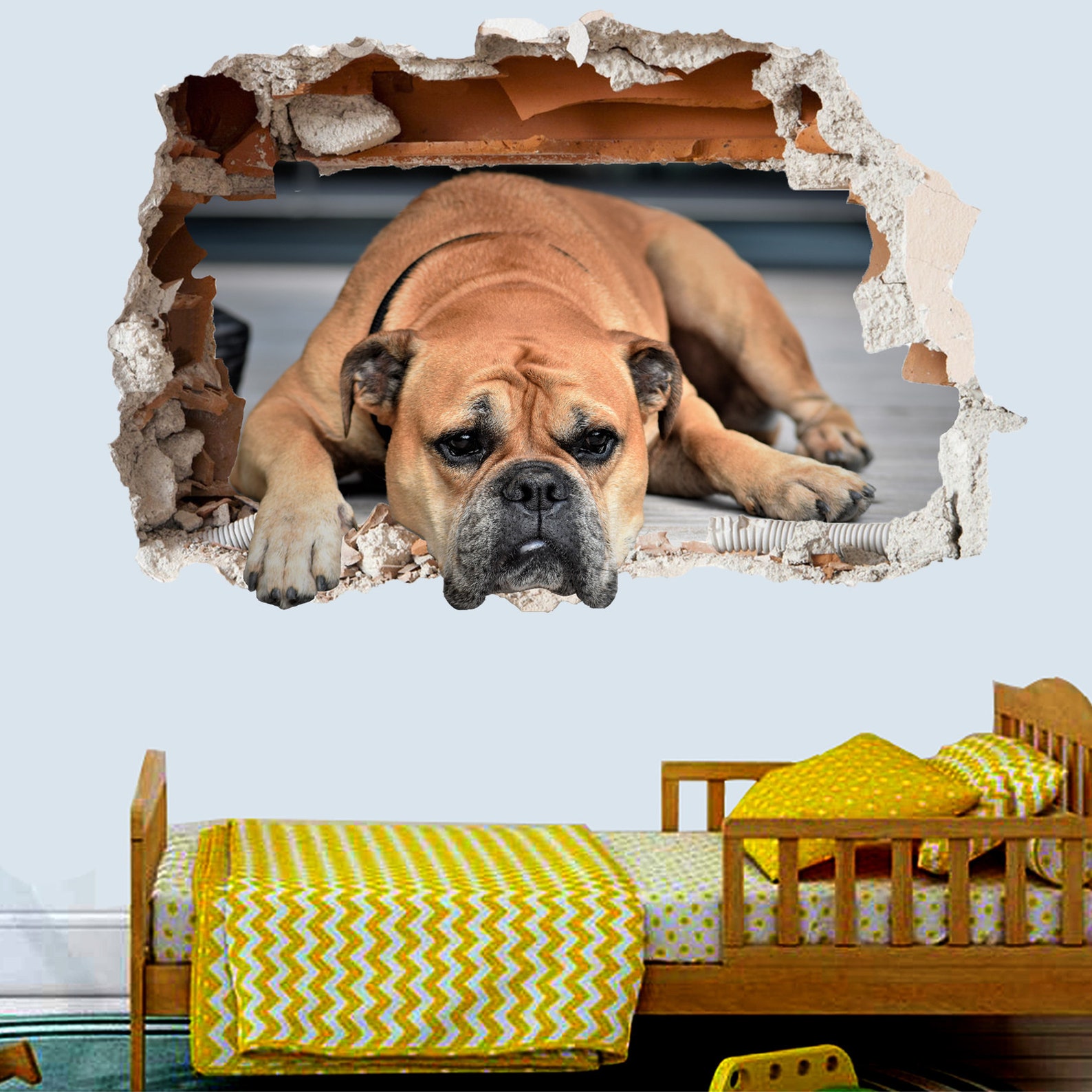 Pets Animals Dog Wall Sticker Art Poster Mural Decal Room Office ...
