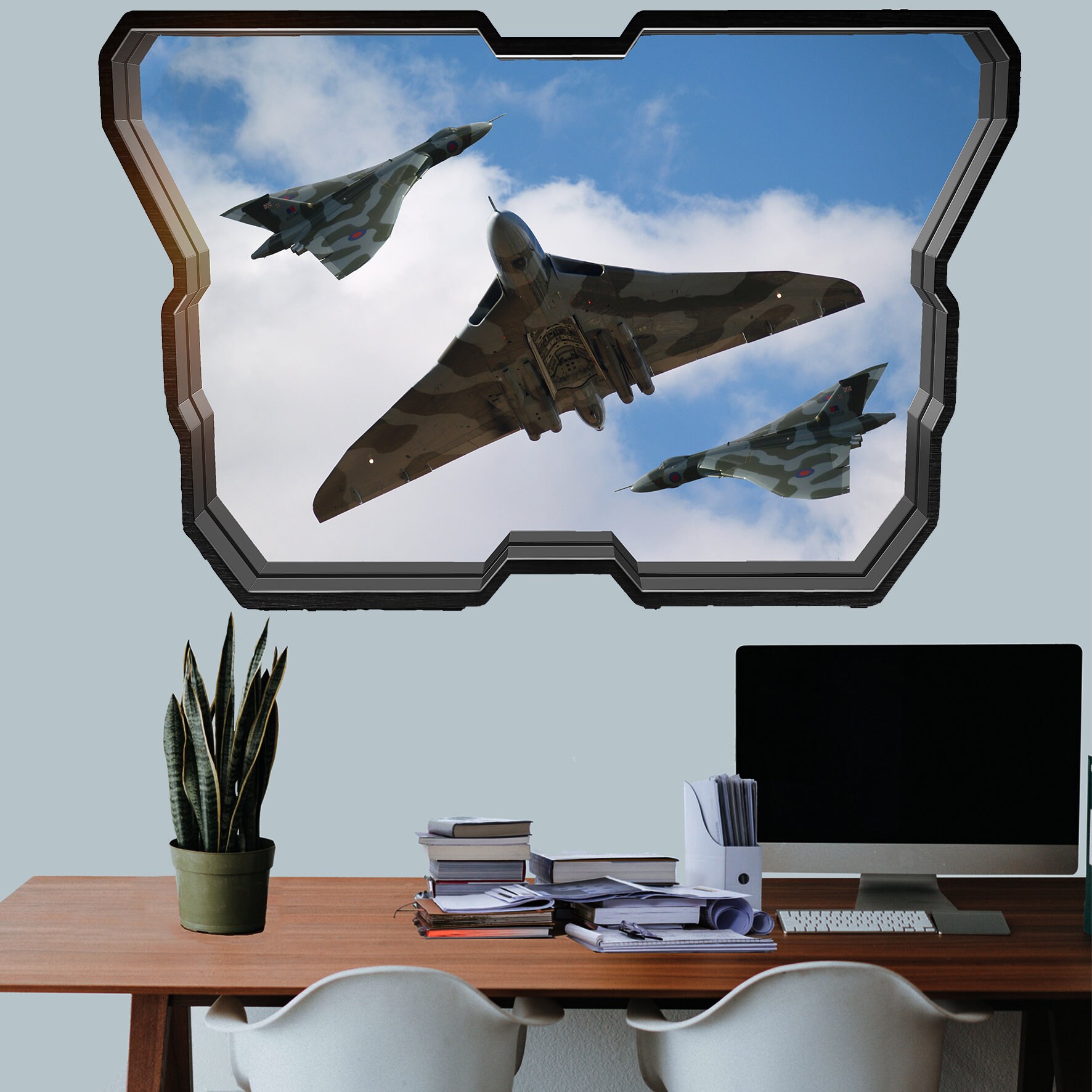 Army Fighter Jet Flight Wall Sticker Art Poster Mural Transfer - Etsy UK