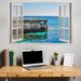 Mediterranean Sea Cliff Holiday Wall Sticker Poster Mural Decal Room ...