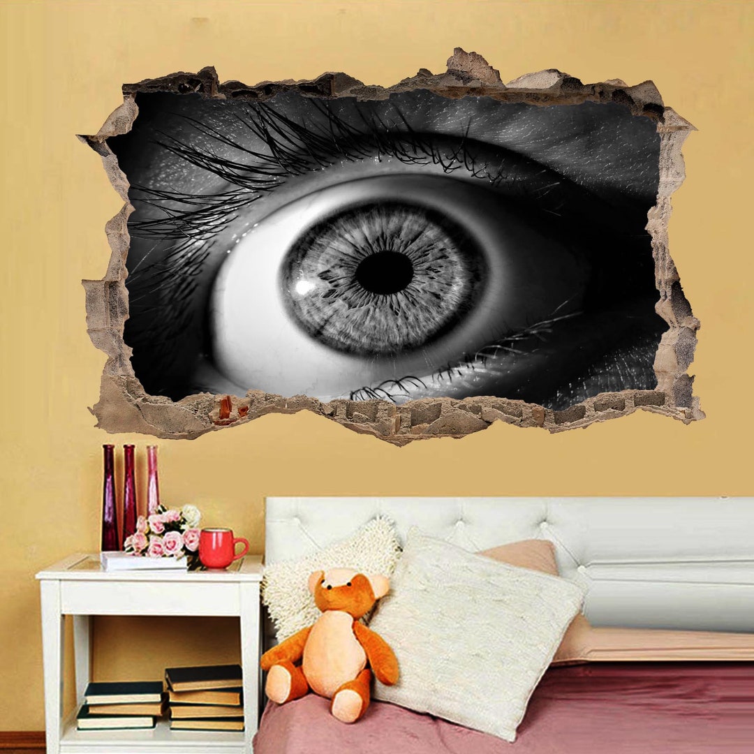 Anatomy Close up Human Eye Wall Mural Sticker Poster Decal Room Office ...