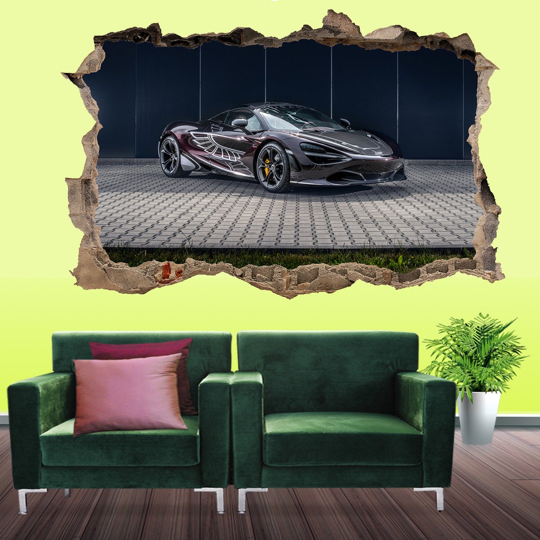 Tuning Cool Sports Car Wall Sticker Art Poster Mural Transfer Decal ...