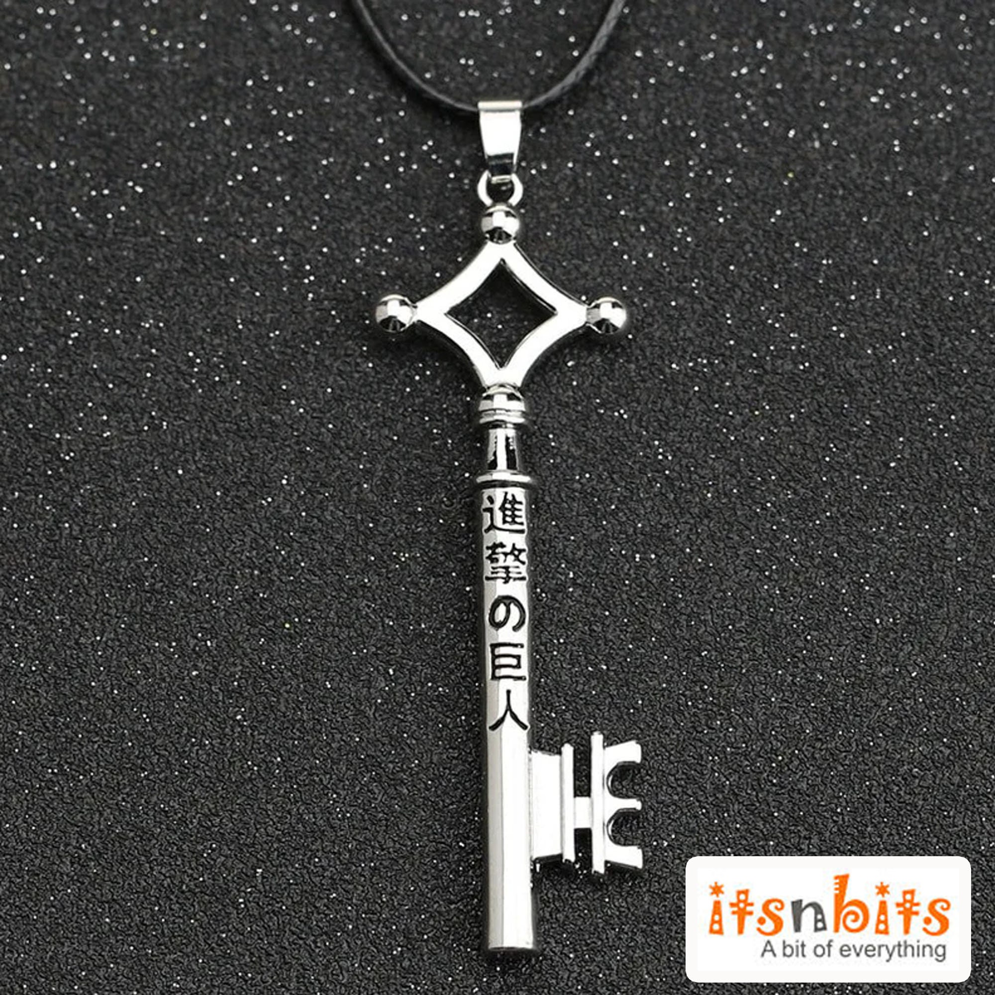 Anime Key Necklace Basement Key Mikasa Armin Wall Maria Erens - Etsy UK