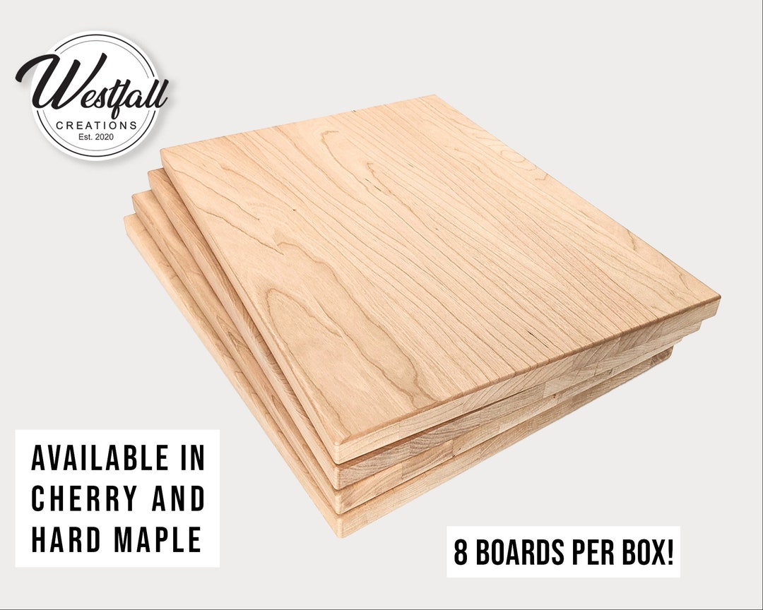 12x16 Cutting Board Blanks Box of 8 Cutting Boards cherry - Etsy