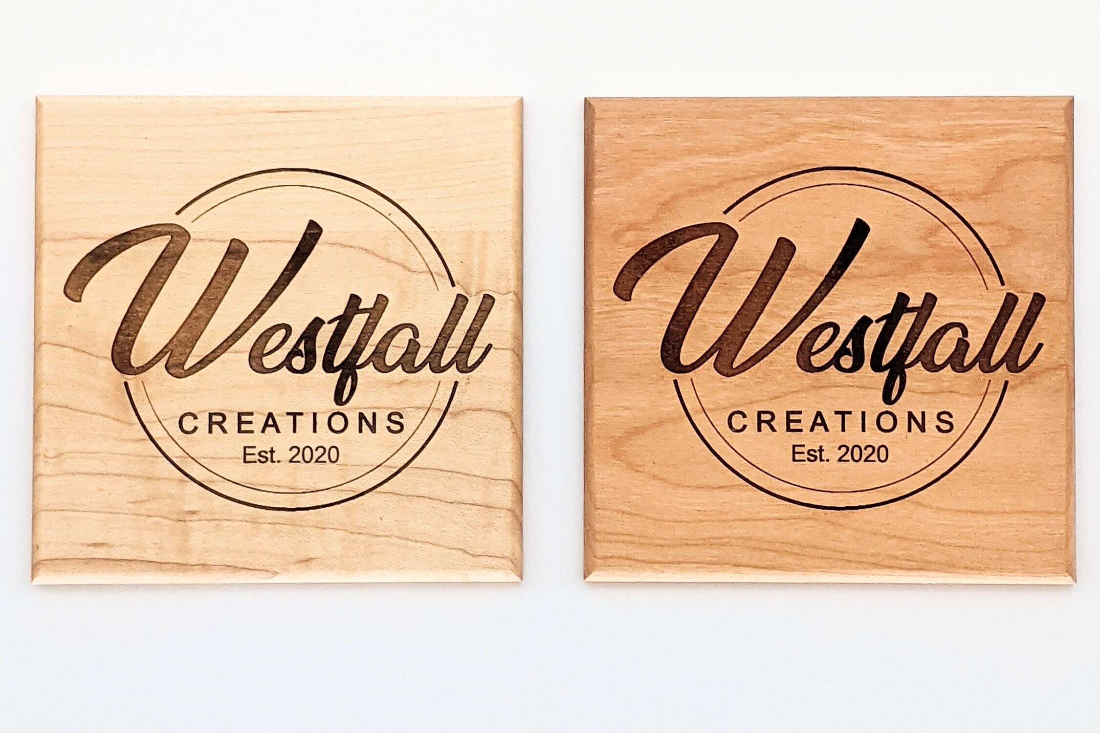 Wholesale Coaster Blanks: 4x4x0.25 Cherry - Etsy