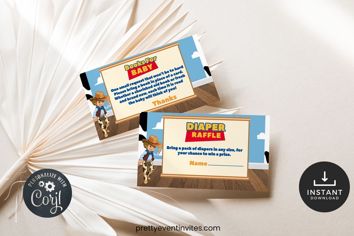 Its A Boy Story Invitation | Its A Boy Story Baby Shower | Its A Boy ...