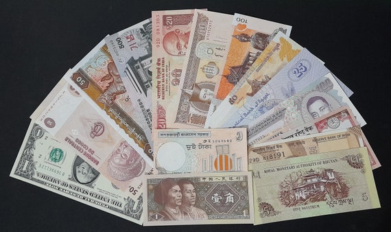 15 UNC World Banknotes. - Etsy