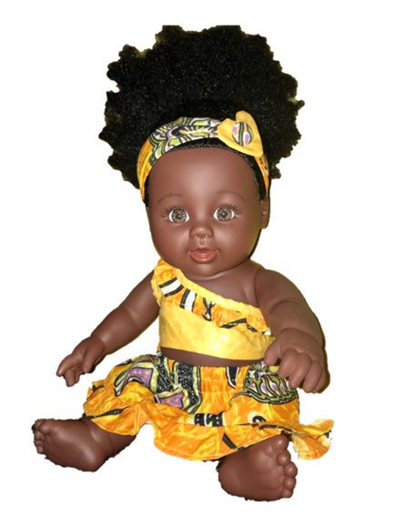 ALAAM African Doll - 30.5 Cm Tall Afro Doll in Beautiful Colorful ...