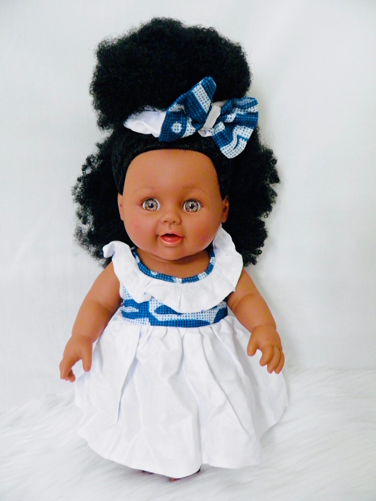 ALAAM African Doll 30.5 Cm Tall Afro Doll in Beautiful Colorful Outfit ...