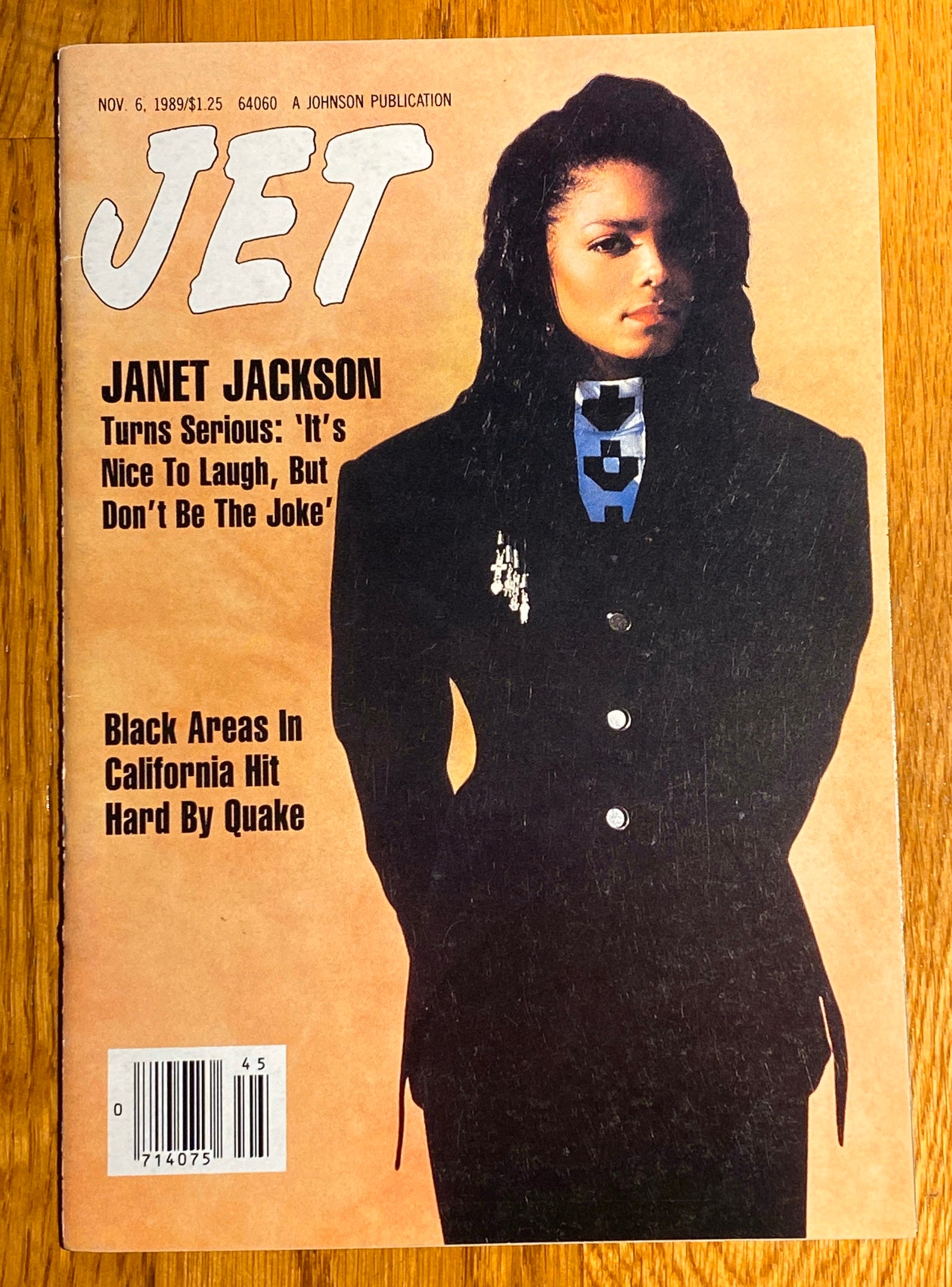 Vintage Jet Magazine Janet Jackson November 6 1989 No | Etsy