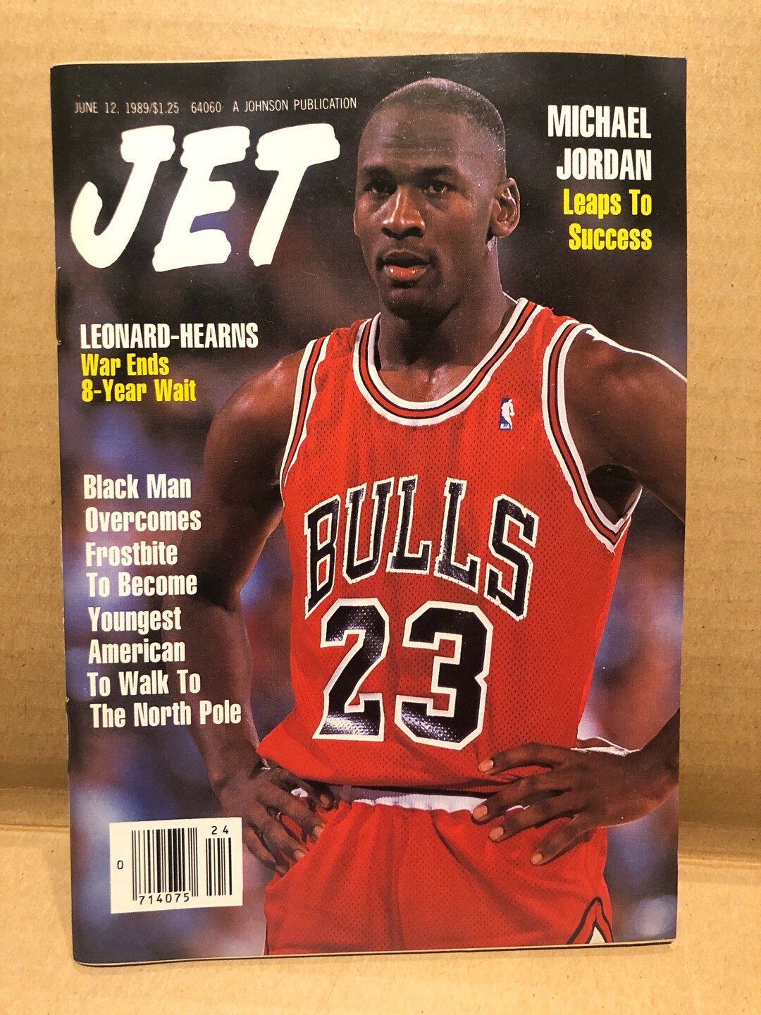 JET Magazine Michael Jordan Chicago Bulls Rare June 12 1989 - Etsy