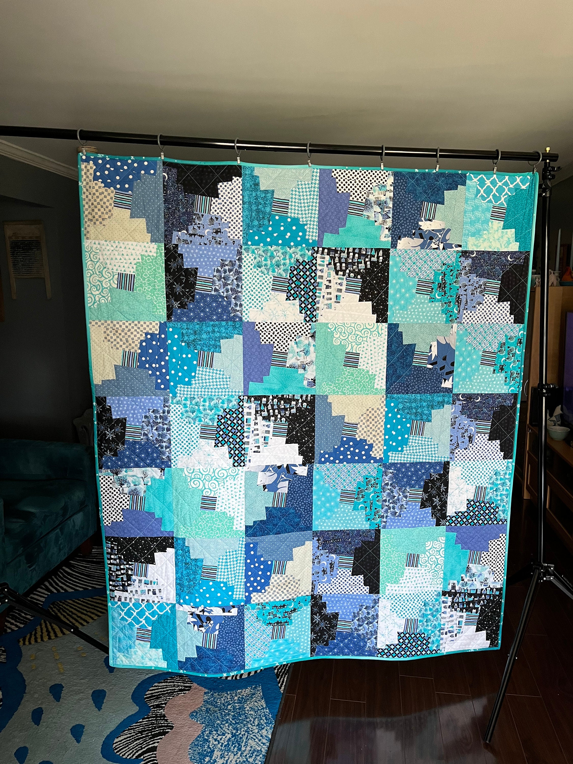 Wonky Log Cabin - Etsy