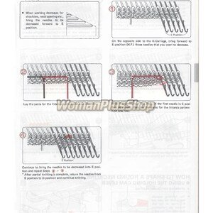 Instruction Book Brother User Guide KH-930 and Kh-940,ebook Pattern Pdf ...
