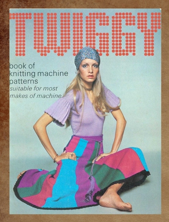 Machines Retro Knitting Patternsebook Pdf - Etsy