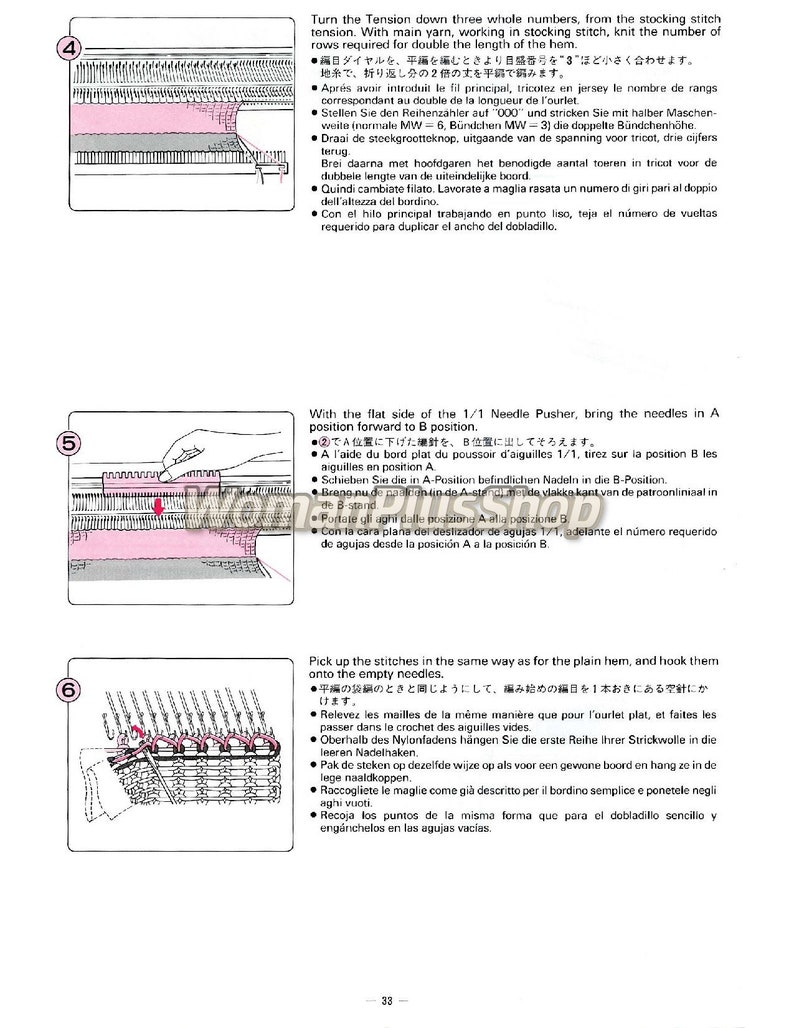 Machines Knitting Brother Retro,ebook Pattern Pdf - Etsy