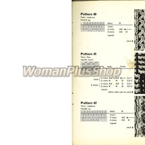 Knitting Machines Patterns Stitch Passap,pdf,digital - Etsy