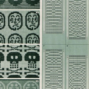 Machine Knit Pattern,punch Card,knitting Machines,ebook Pattern - Etsy