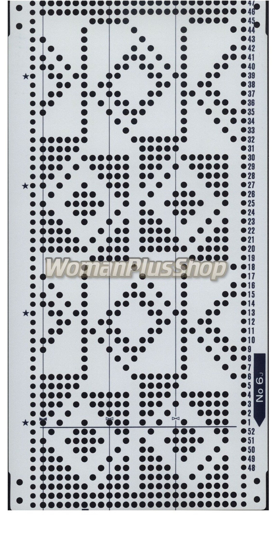 Knitting Machines Brother Punch Cards,pdf,digital,instant - Etsy