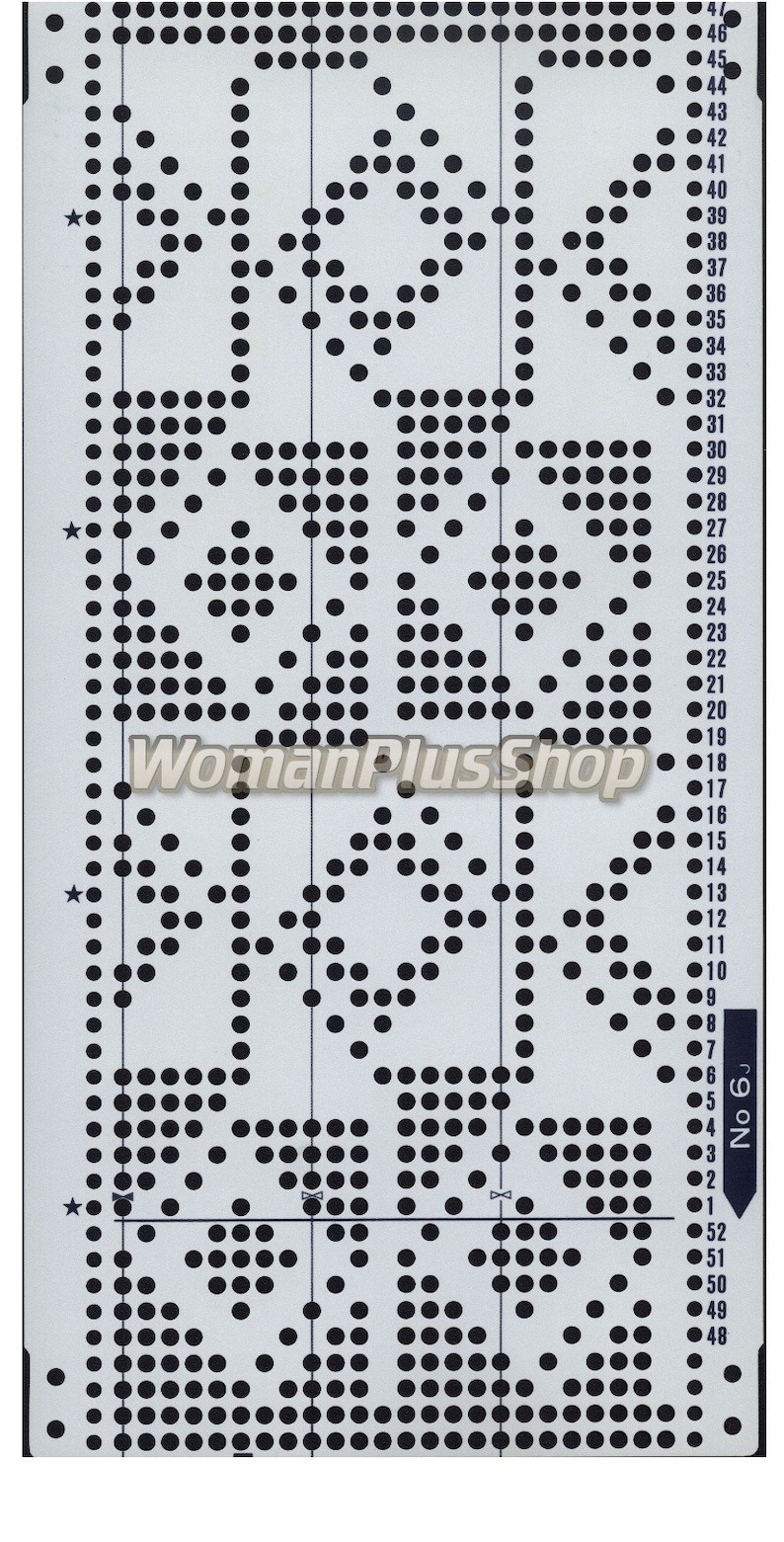 Knitting Machines Brother Punch Cards,pdf,digital,instant - Etsy