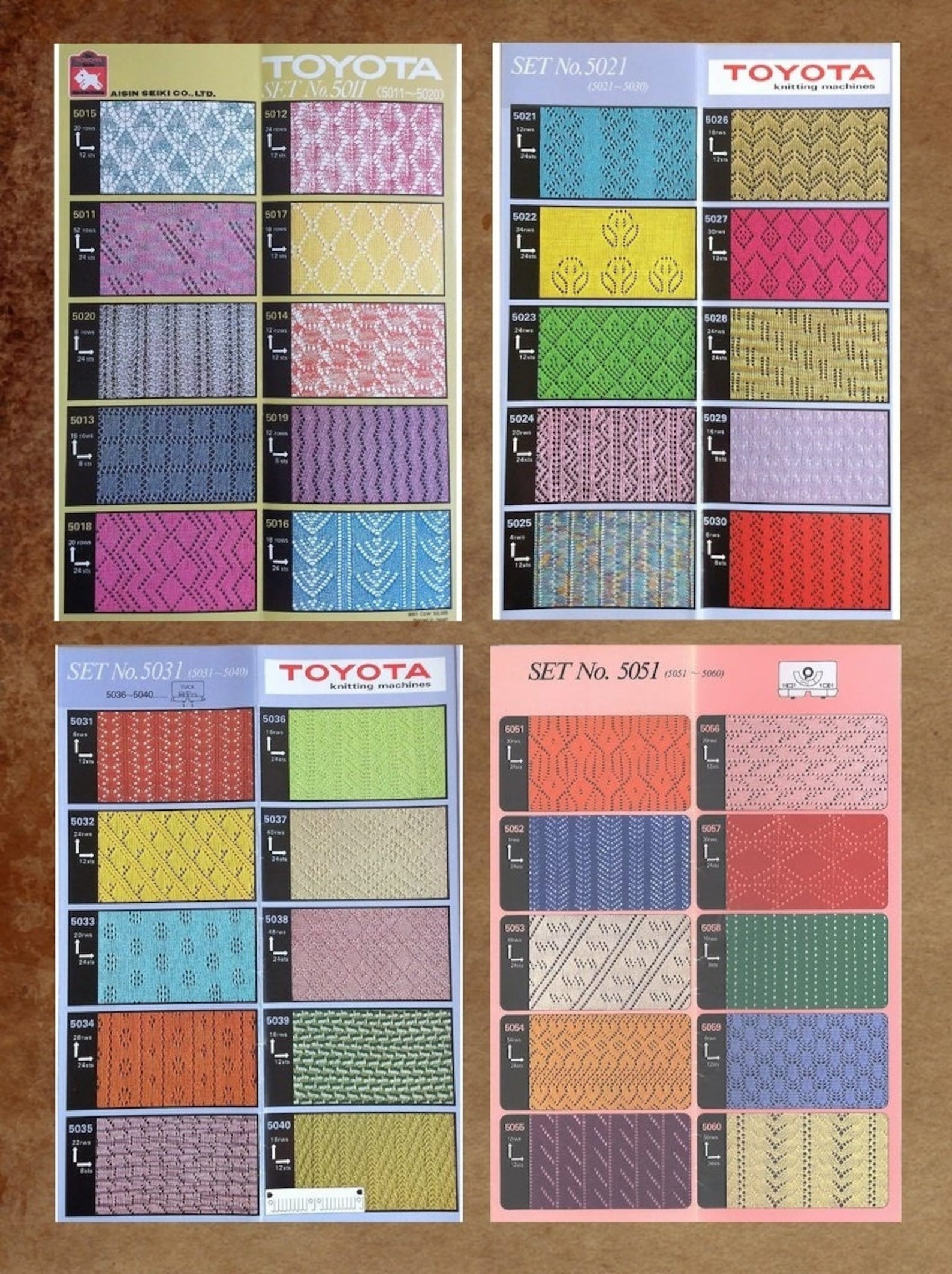 Punch Card Knitting Machines Patterns Digital,pdf - Etsy