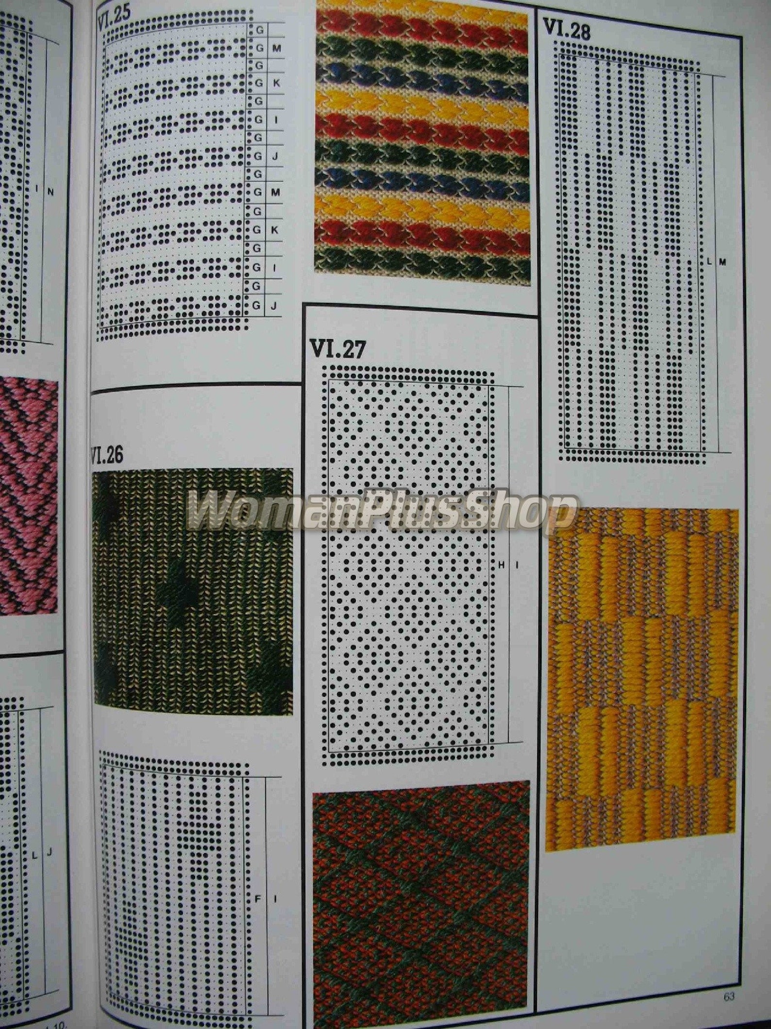 Machines Knitting Stitches Patternspunch Cards 24pdfdigital | Etsy
