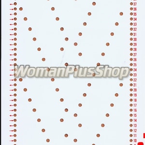 Knitting Machines Punch Cards Silver Reed Lace Set,pdf,digital - Etsy UK