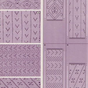 Machine Knit Pattern,punch Card,knitting Machines,ebook Pattern - Etsy