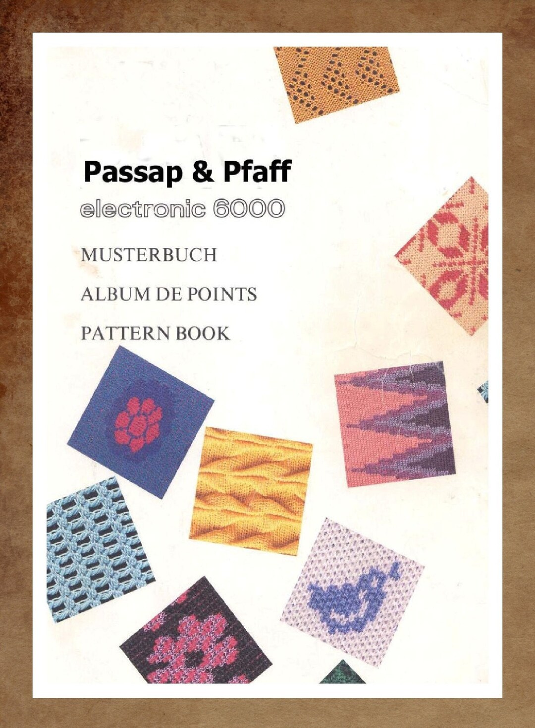 Knitting Machines Stitch Patterns Passap,pdf,digital - Etsy
