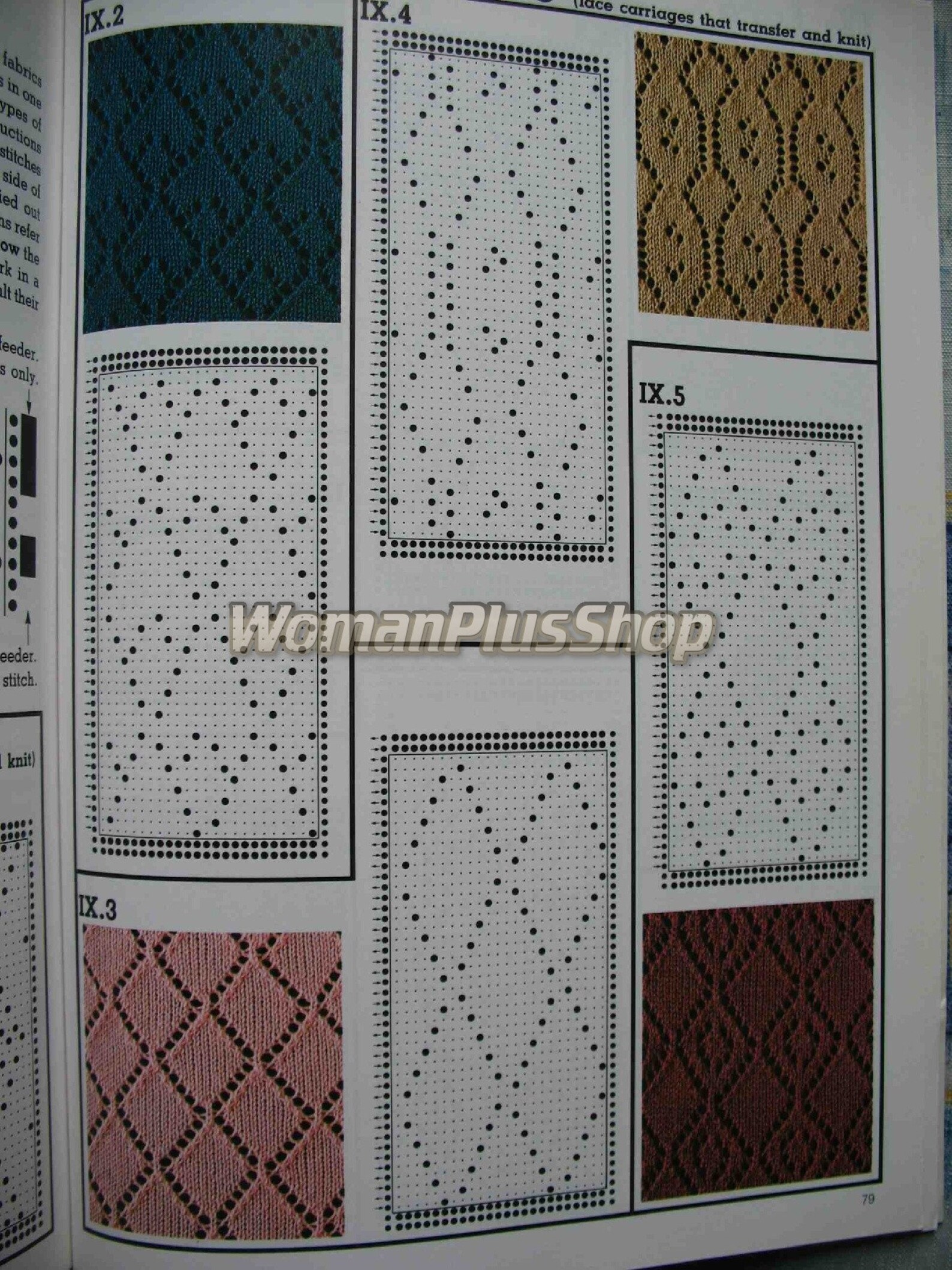 Machines Knitting Stitches Patternspunch Cards 24pdfdigital | Etsy