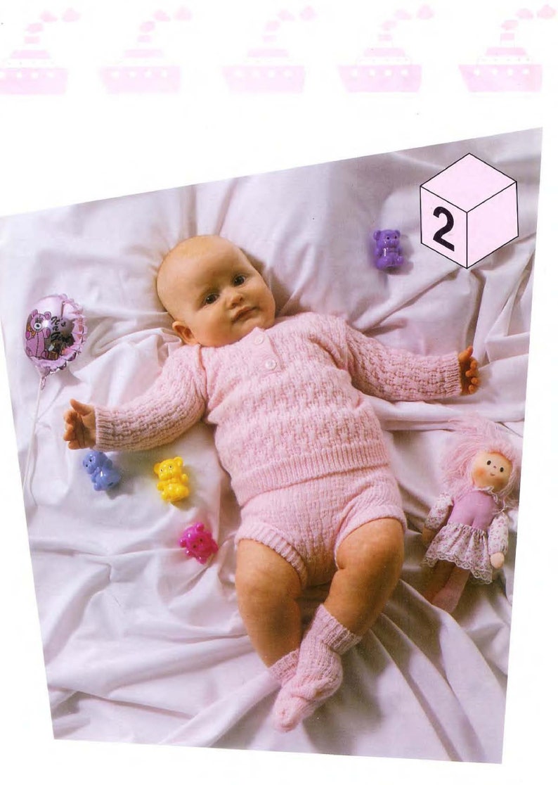 Knitting Machine Patterns Brother Baby Collectionpdf - Etsy