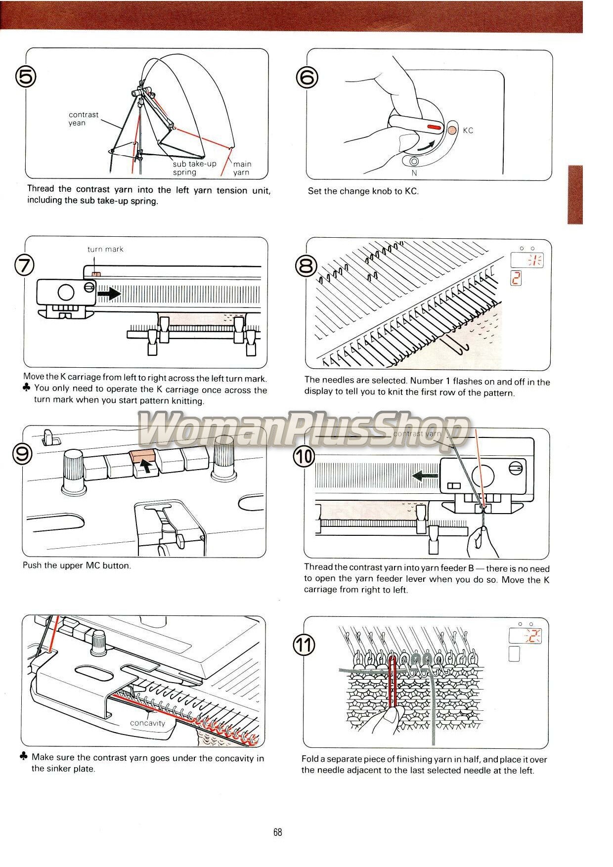 Brother Knitting Machine User Guide Guide,ebook Pattern Pdf - Etsy