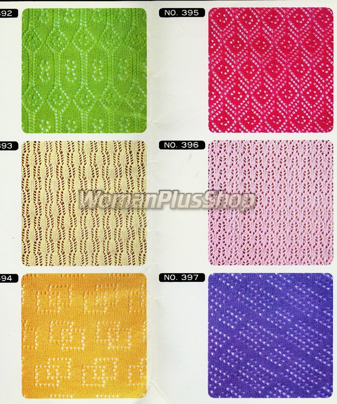 Knitting Machines Punch Cards Silver Reed Lace Set,pdf,digital - Etsy UK