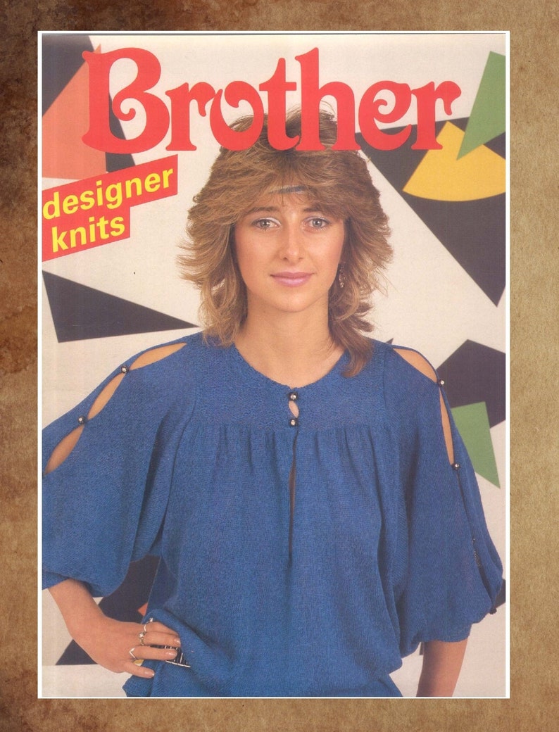 Vintage Brother Machines Patterns Knitting PDF - Etsy