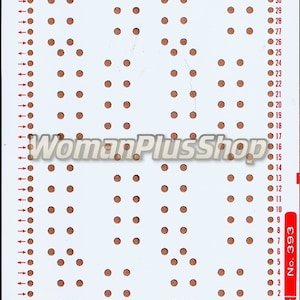 Knitting Machines Punch Cards Silver Reed Lace Set,pdf,digital - Etsy UK