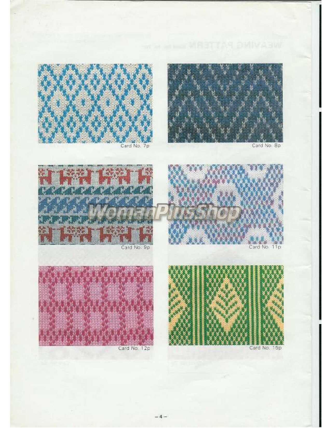 Knitting Machines Brother Punch Cards,pdf,digital,instant - Etsy