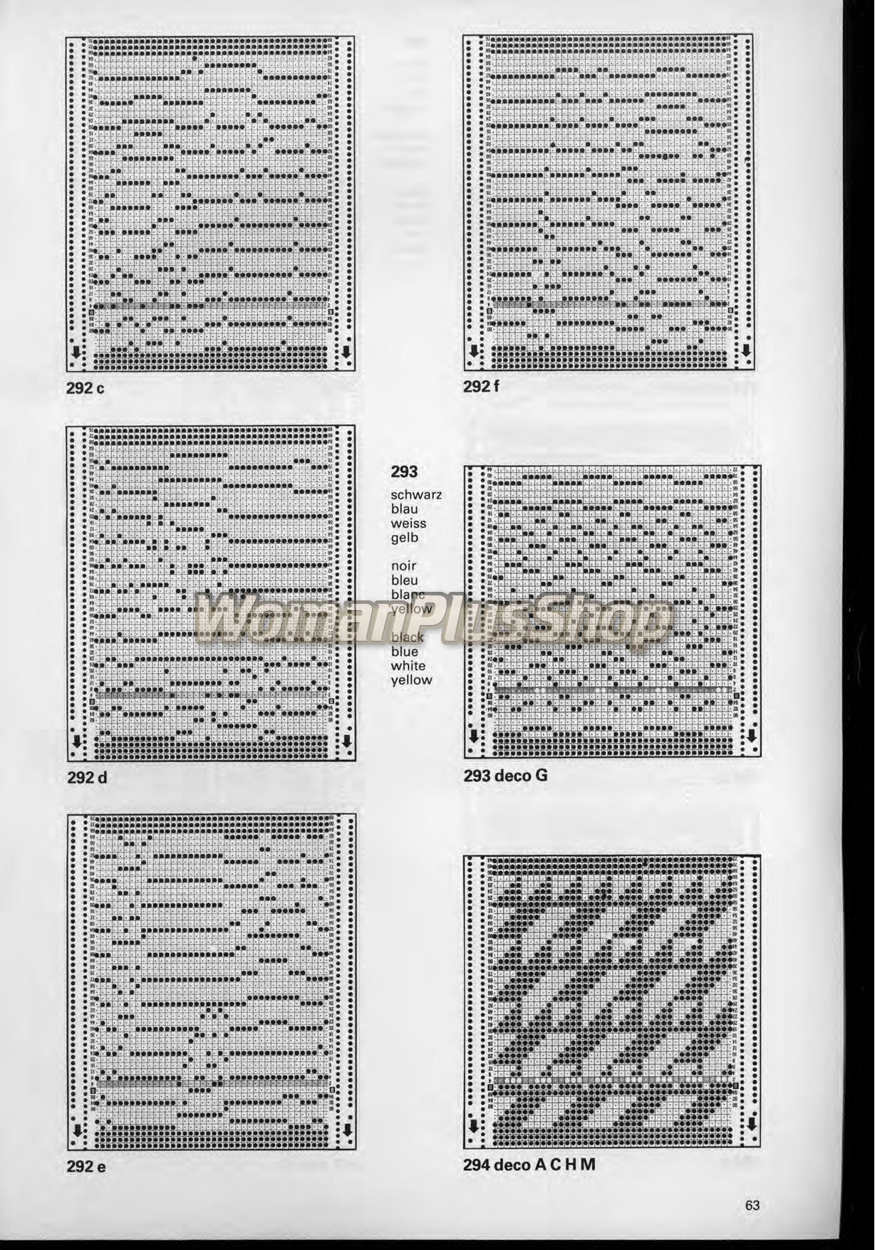 Knitting Machines Patterns Passap,punch Cards,pdf,digital - Etsy