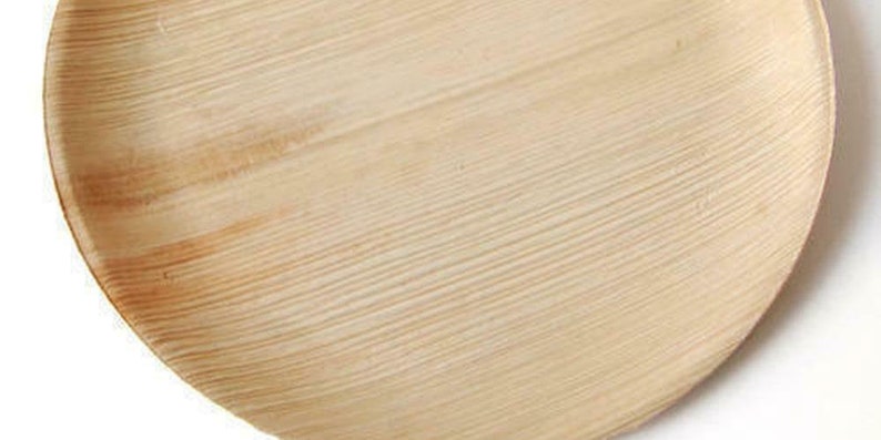 PURE 100% NATURAL Areca Palm Leaf Plates Customized Plates - Etsy