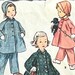 Simplicity 4454 Child's Coat, Hat and Leggings/size 1/carefully Cut ...
