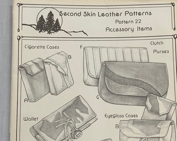 Rare Second Skin Leather Pattern 22 Marsha Proud Designs/women’s ...