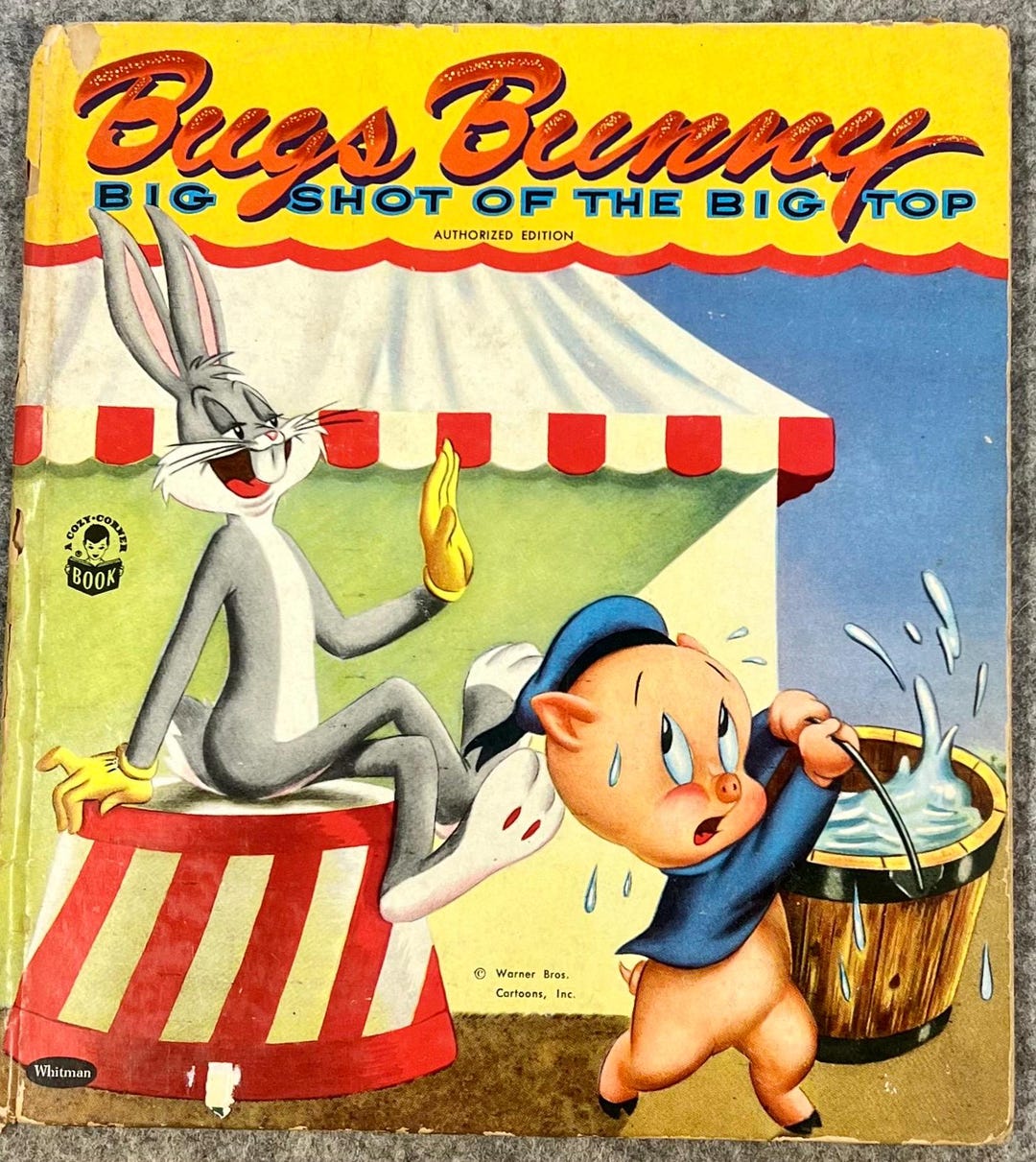 Bugs Bunny Big Shot of the Big Top Warner Bros. Cartoons Adapted by ...