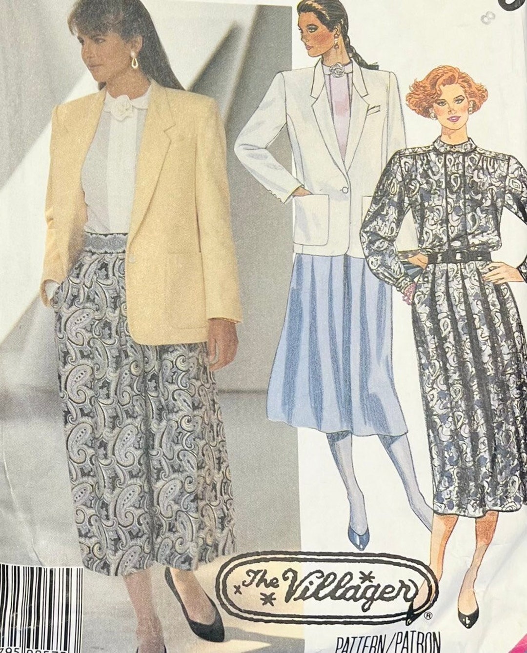 Vintage Mc Call's 2780/the Villager for Mccall's/misses' Lined Jacket ...