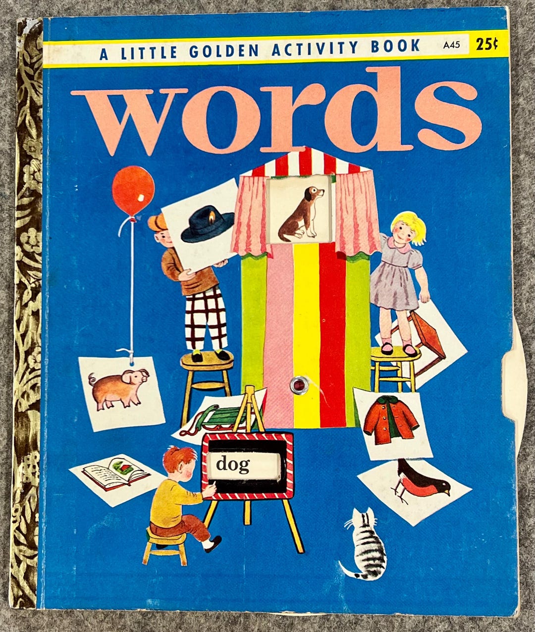 A Little Golden Activity Book "words" #45 by Selma Lola Chambers/cover ...