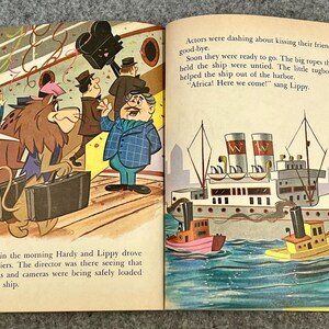 1963 Hanna Barbara "lippy the Lion and Hardy Har Har" A Little Golden ...