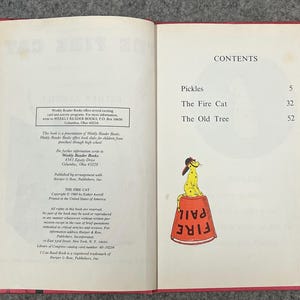The Fire Cat - A Weekly Reader (I Can Read Book) Story and Pictures by ...