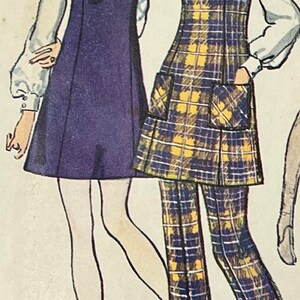 Simplicity 8981 Sewing Pattern Mini-jumper With Pocket Variations and ...