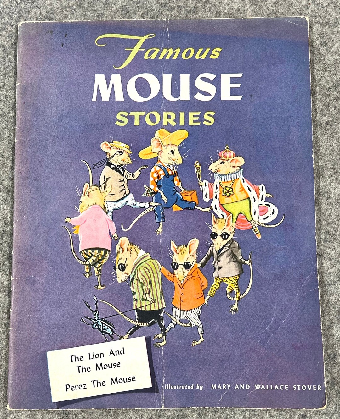 Famous Mouse Stories - the Lion and the Mouse, Perez the Mouse and 3 ...