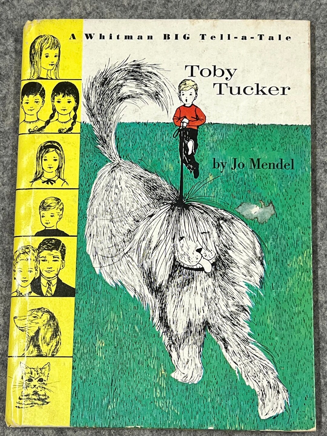 TOBY TUCKER A Whitman Big Tell-a-tale Children's Book by Jo Mendel ...